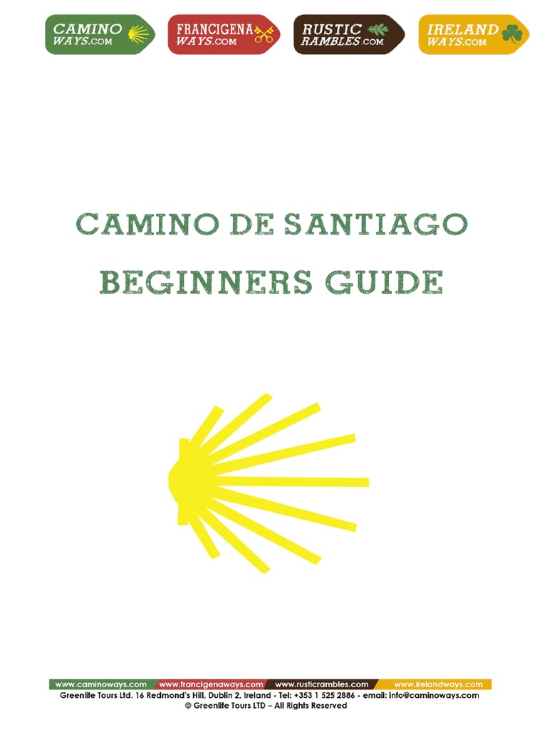 Camino de Santiago Beginners Guide | PDF | Camino De Santiago ...