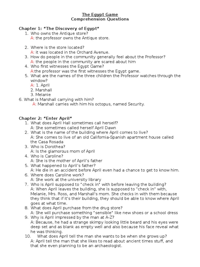 Egypt Game English | PDF | Trick Or Treating | Egyptian Hieroglyphs