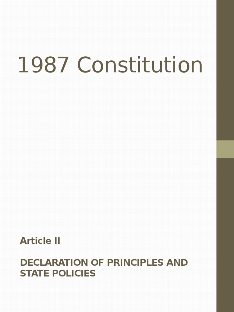 1987 Constitution MEMORY AID | PDF | U.S. Securities And Exchange ...