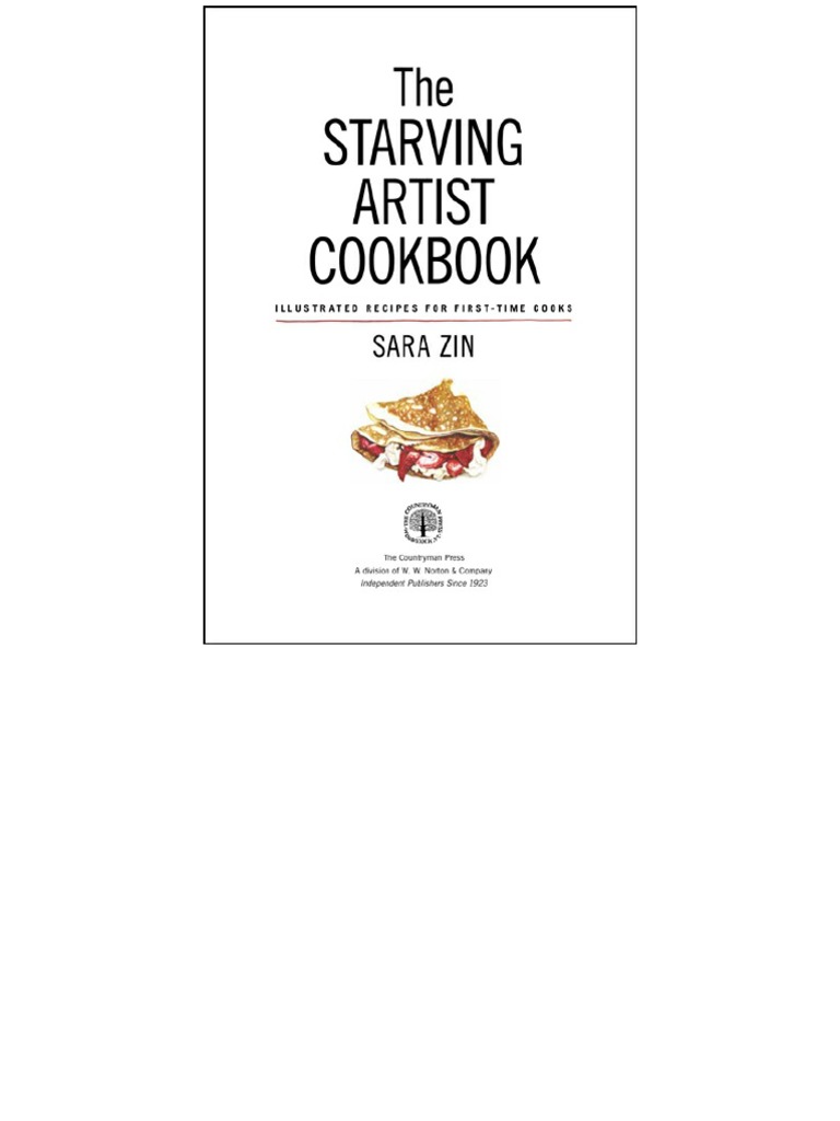 The Starving Artist Cookbook PDF | Download Free PDF | Grilling ...