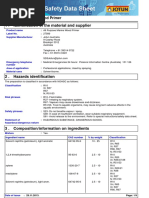 Msds Thinner KCC | PDF | Toxicity | Occupational Safety And Health