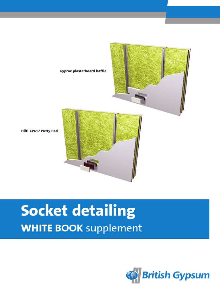WBS Socket Detailing 2010 10 | PDF | Drywall | Manmade Materials