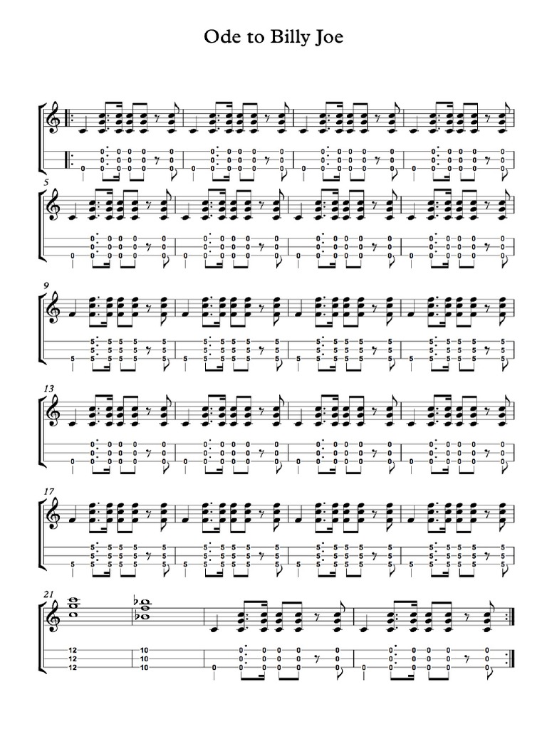 Ode To Billy Joe | PDF