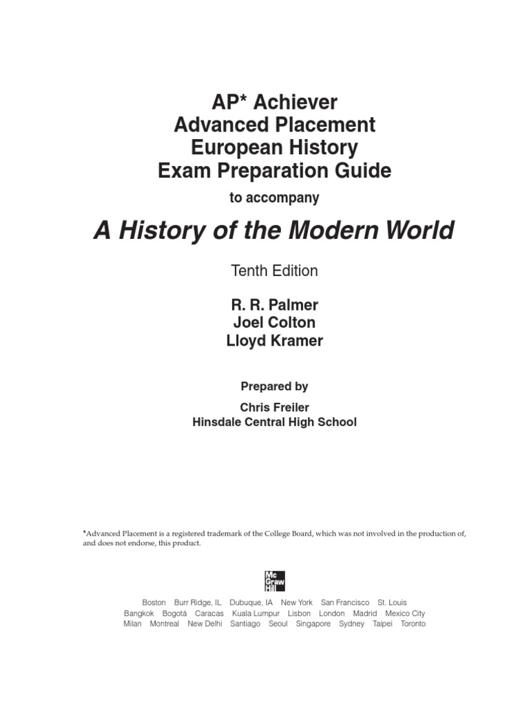 A History of The Modern World | PDF | Cold War | Advanced Placement
