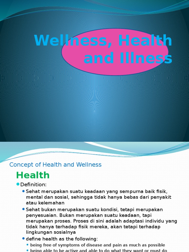 4.KOnsep Sehat Sakit | PDF