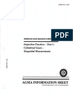 List of Gear Standards - Agma | PDF | Technology & Engineering | Computers