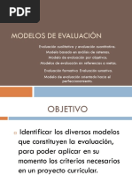 Modelos de Evaluación de Edward A Suchman | PDF | Evaluación | Método ...