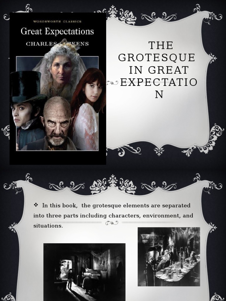Grotesque Elemets in Great Expectation | PDF