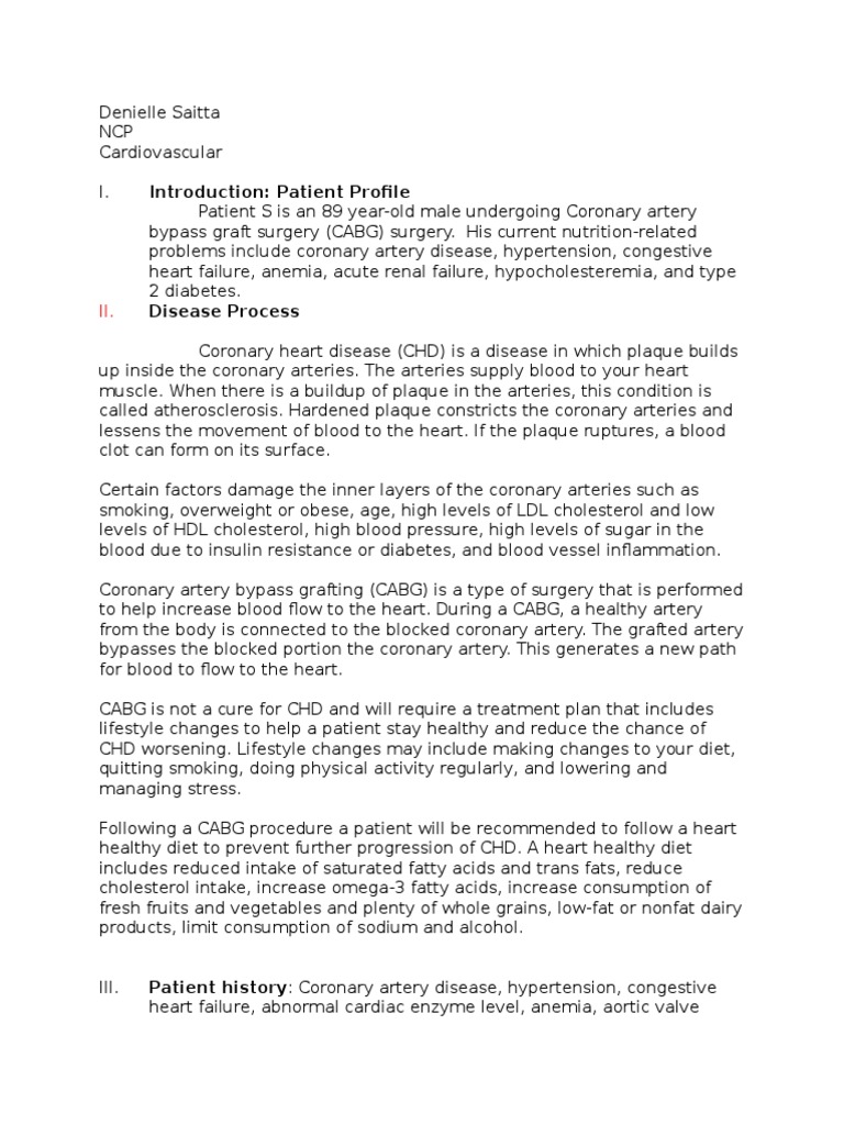 Cardiac Case Study | Coronary Artery Disease | Atheroma