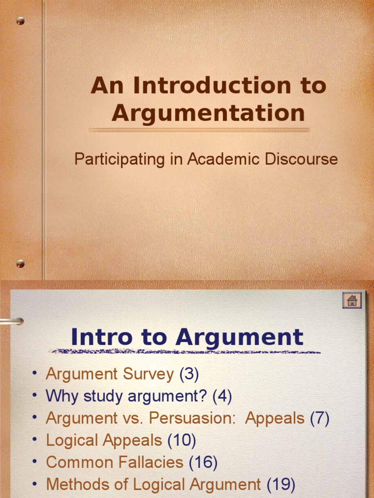 Understanding Argumentation Basics | PDF | Argument | Fallacy