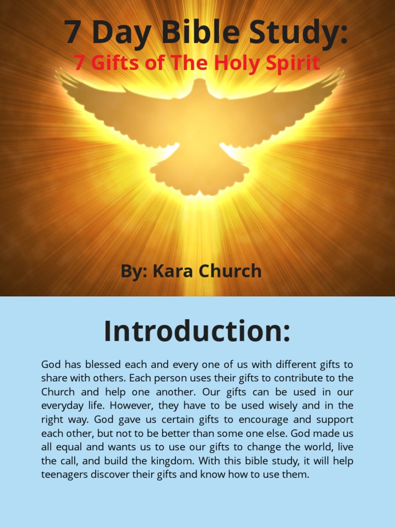 7 Day Bible Study | PDF | Wisdom | Genesis Creation Narrative