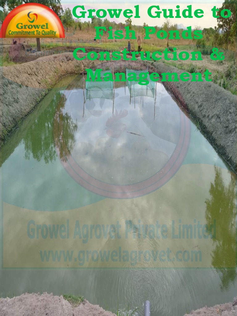 Fish Pond Design and Management Guide | PDF | Aquaculture | Levee