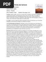 Modele de Fiche de Lecture | PDF | Livres | Édition