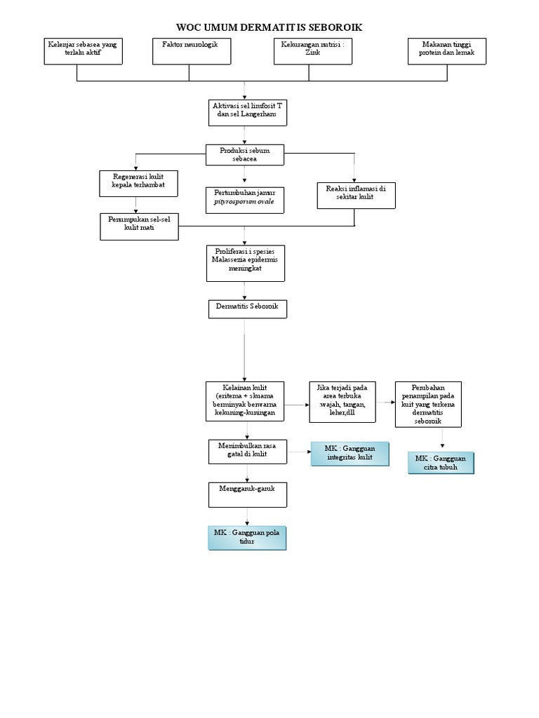 WOC Dermatitis Seboroik | PDF | Teknologi & Rekayasa