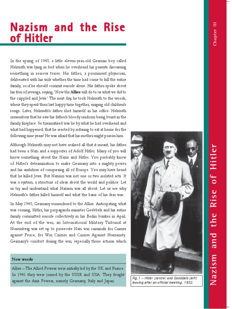 Nazism and Rise of Hitler | PDF | Weimar Republic | Nazi Germany