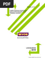 Panduan MYOB: Setup & Transaksi | PDF