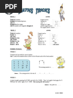 Magic Triangles Worksheet 2 | PDF