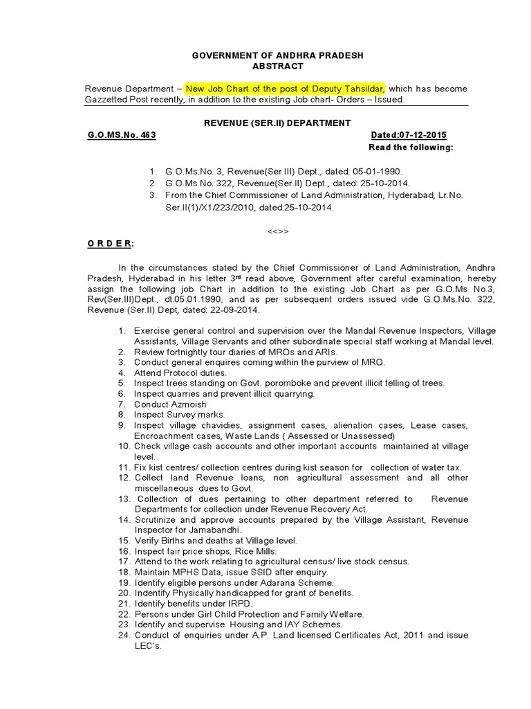 Job Chart of DT | PDF | Justice | Crime & Violence