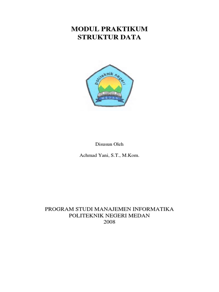 'Modul Struktur Data Lengkap | PDF