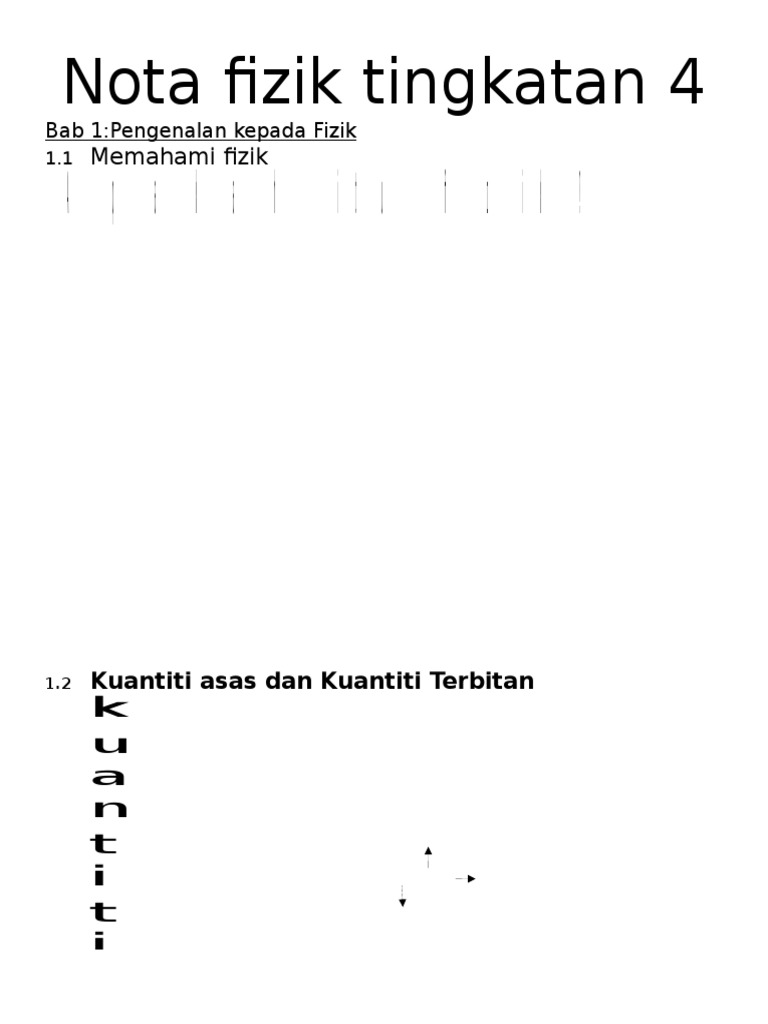 Nota Fizik Tingkatan 4 Bab 2 | PDF