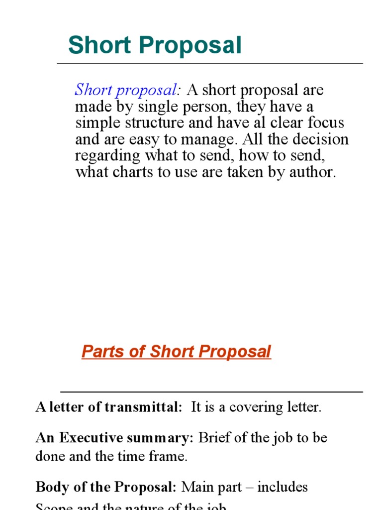 Proposal Writing Essentials | PDF