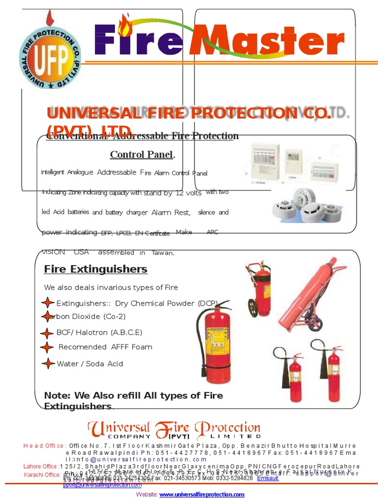 Comprehensive Fire Extinguisher Solutions | PDF | Fires | Firefighting