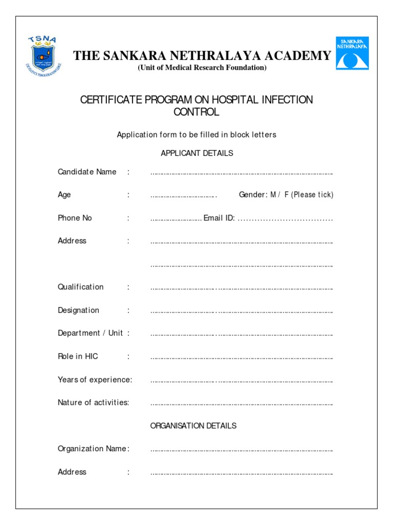 Hospital Infection Control Certificate Program | PDF | Computers ...