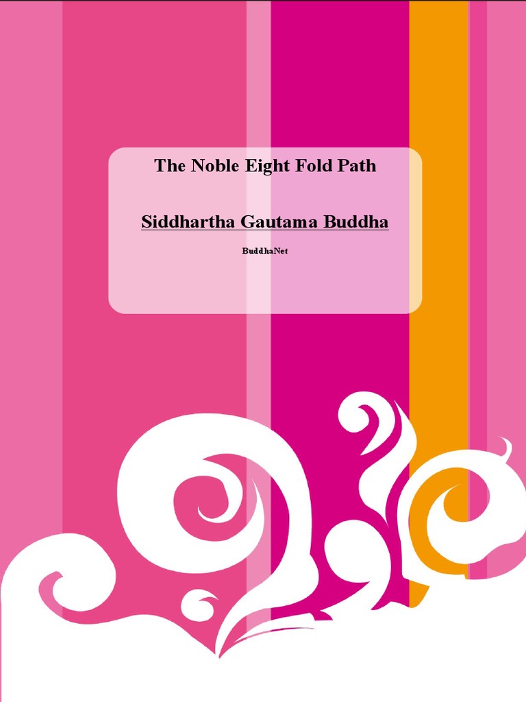 The Noble Eight Fold Path | Download Free PDF | Noble Eightfold Path ...