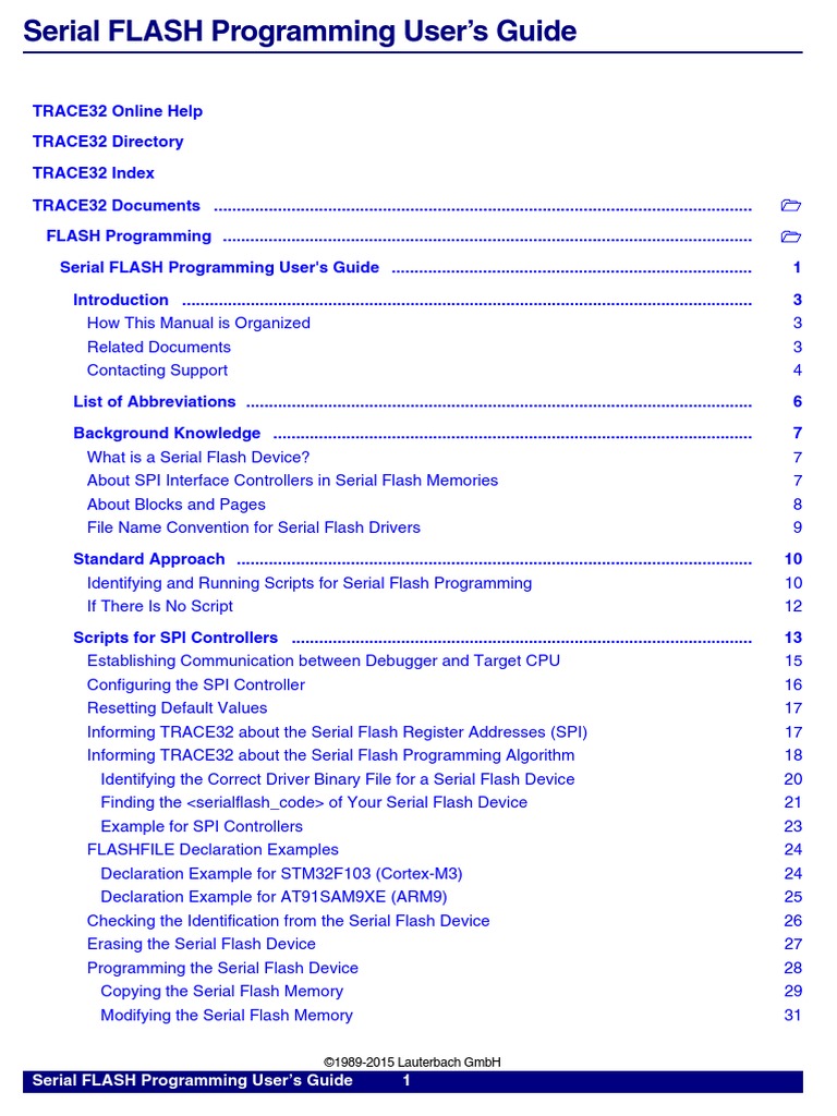 Serialflash PDF | PDF | Flash Memory | Device Driver