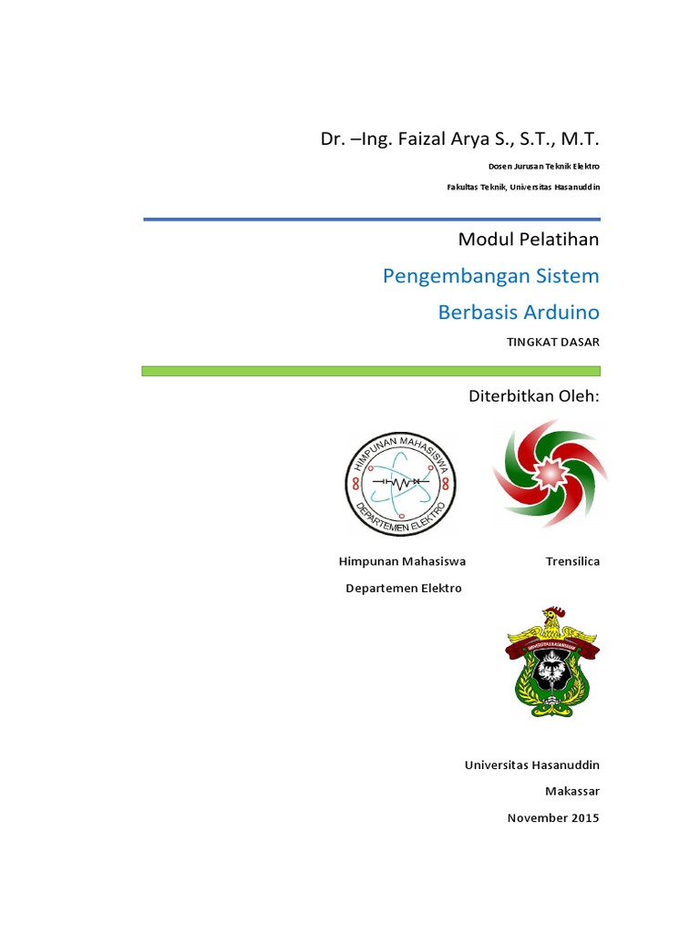 Modul Pelatihan Arduino I | PDF | Metode & Bahan Ajar | Komputer