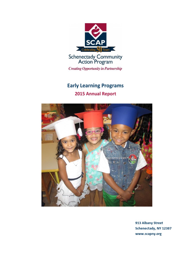 2015 Early Learning Annual Report | PDF | Individualized Education ...