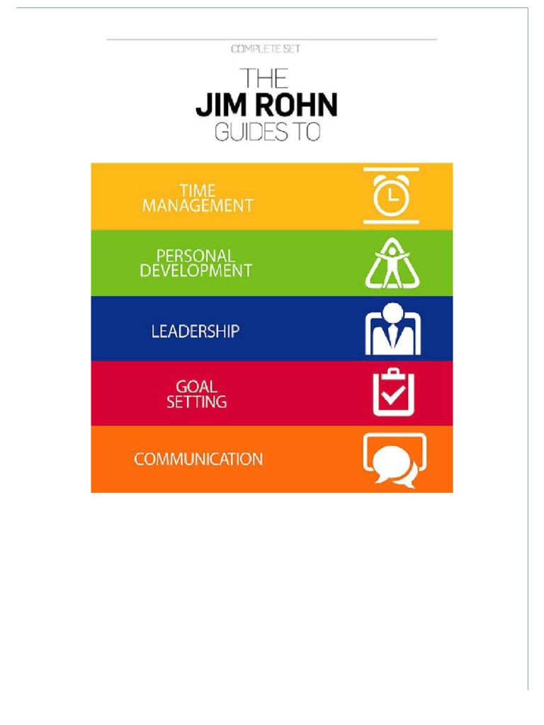 The Jim Rohn Guides Complete Set | PDF