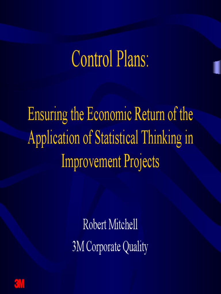 Control Plans | PDF | Top Down And Bottom Up Design | Iso 9000