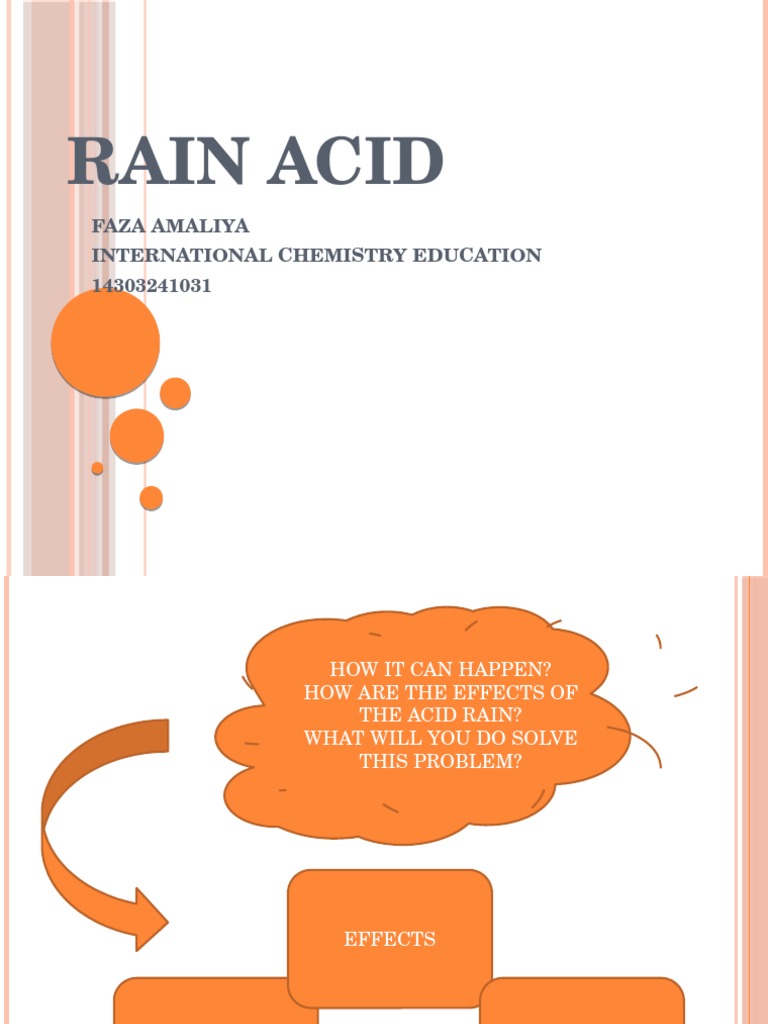 Understanding Acid Rain: Causes & Solutions | PDF | Science & Mathematics