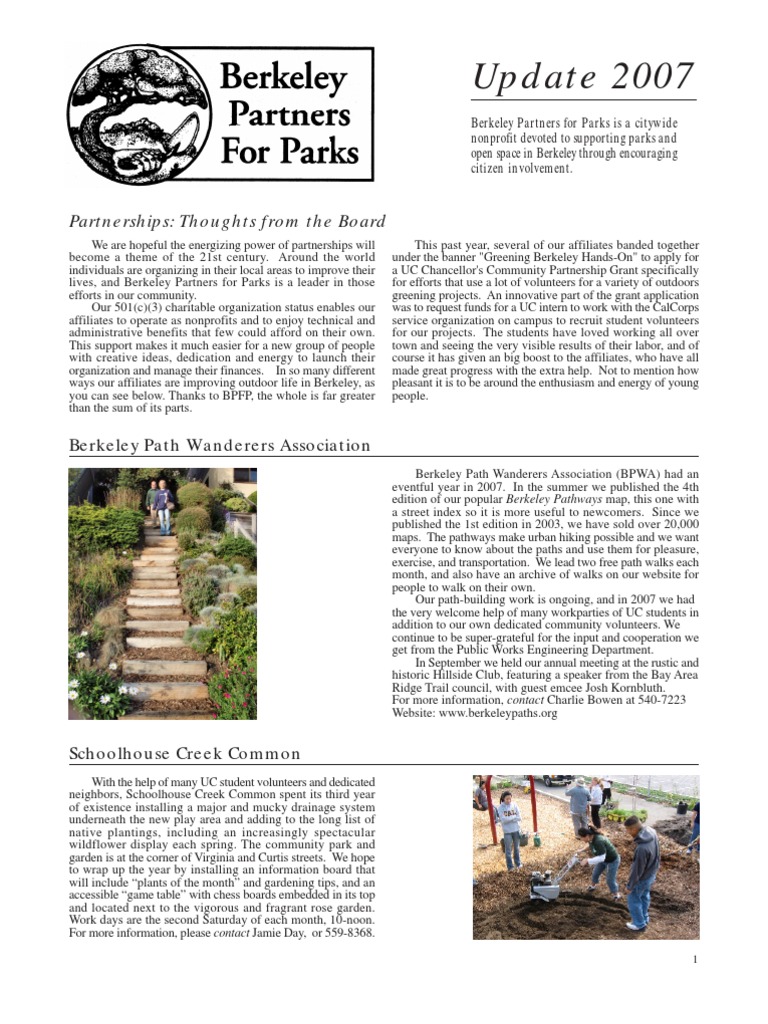 Update 2007: Partnerships: Thoughts From The Board | PDF | University ...