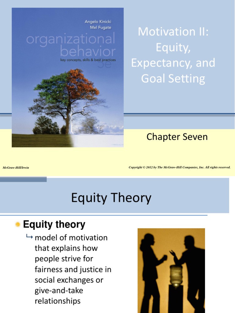 Equity, Expectancy | PDF | Goal Setting | Goal