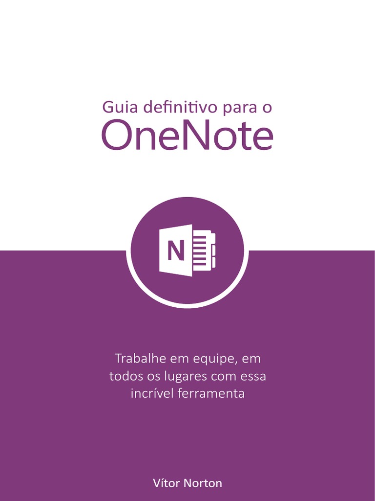 Guia Definitivo para o OneNote | PDF | Microsoft Windows | Teclado de ...
