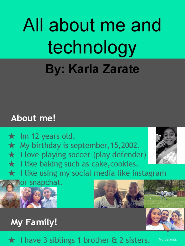 Karla's Tech and Family Life | PDF | Social Science
