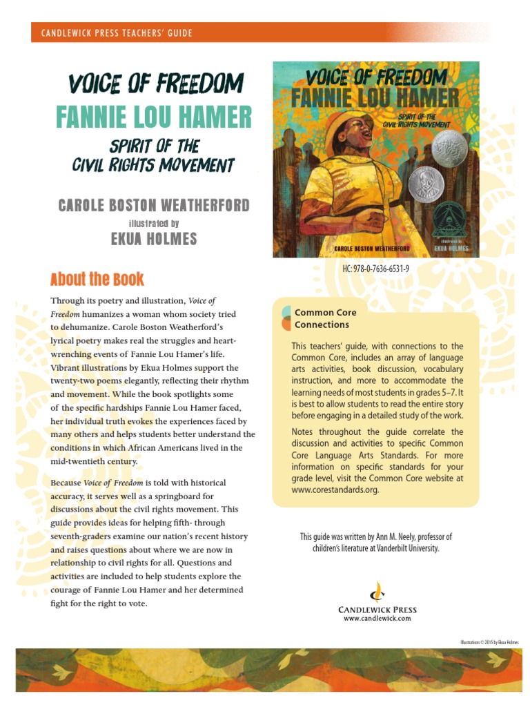 Voice of Freedom Teachers' Guide | PDF | Student Nonviolent ...