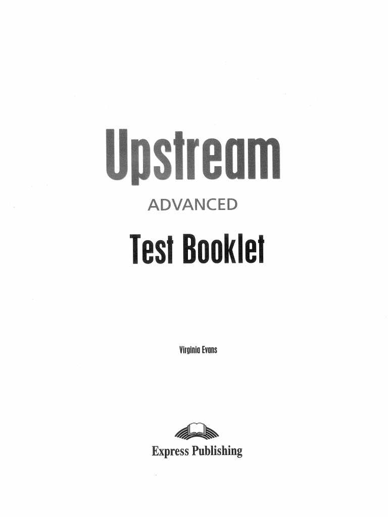 Upstream Advanced C1 - Test Booklet | PDF