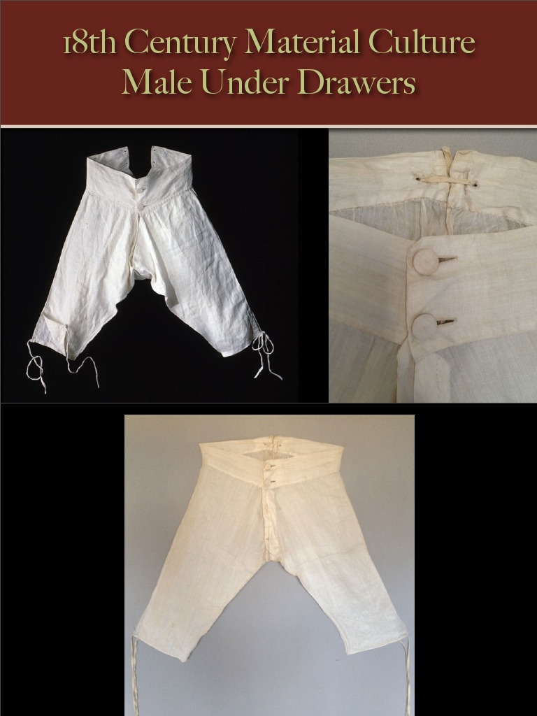 Clothing - Male - Under Drawers | PDF