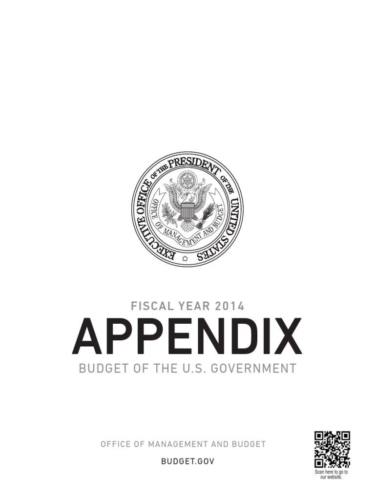 CMS Budget Appendix FY 2014 | PDF | Appropriations Bill (United States ...