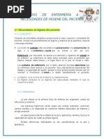 7 - Higiene de Paciente | PDF | Enfermería | Bienestar