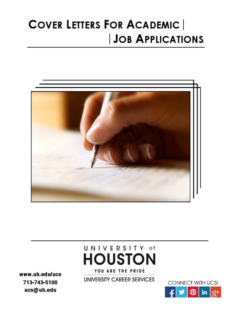 Cover Letters For Academic Job Applications | PDF | Thesis | Doctor Of ...