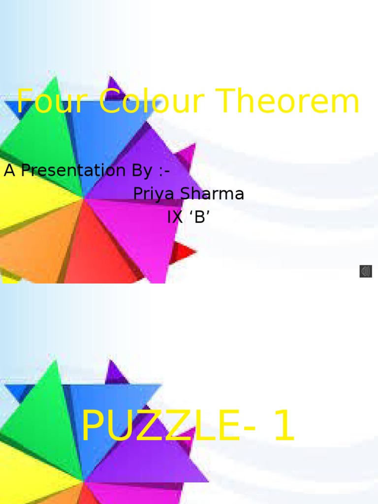 Four Colour Theorem | PDF | Applied Mathematics | Discrete Mathematics