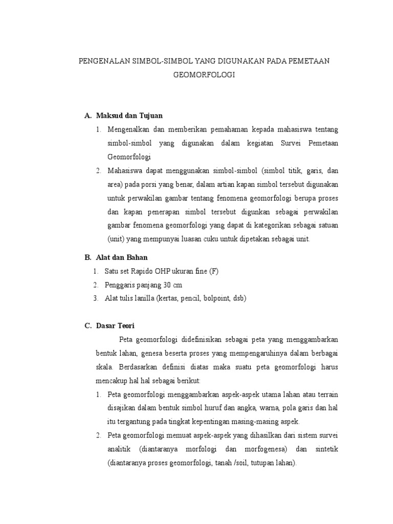 Laporan 1 - Pengenalan Simbol | PDF