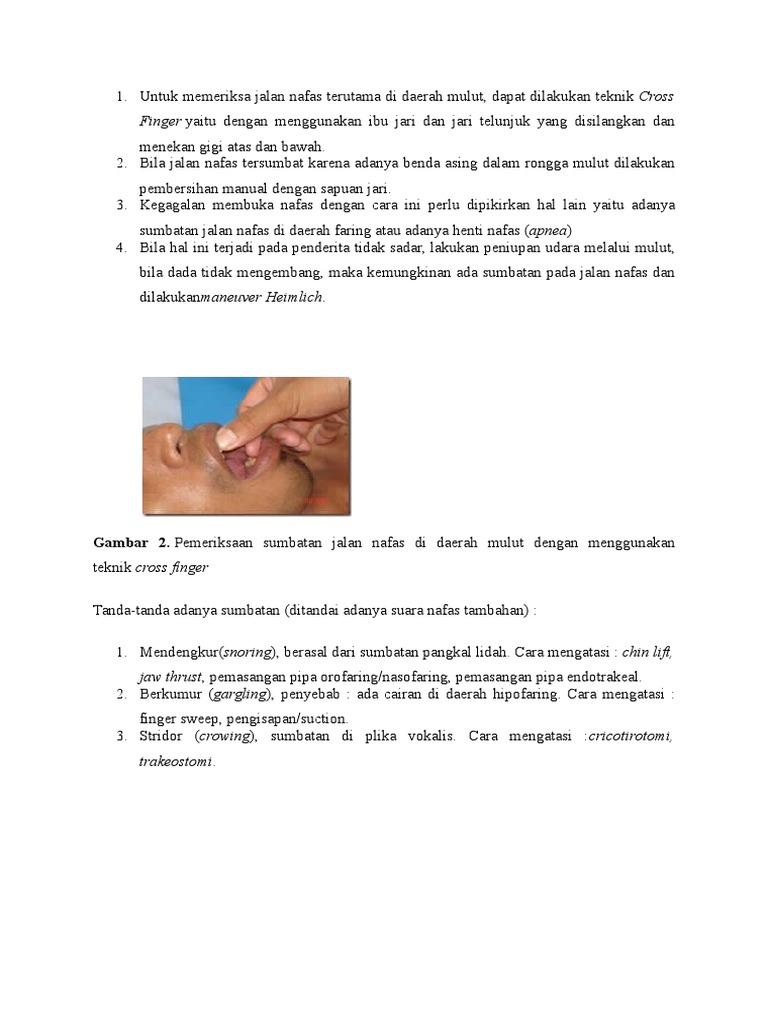 Materi Finger Sweep | PDF
