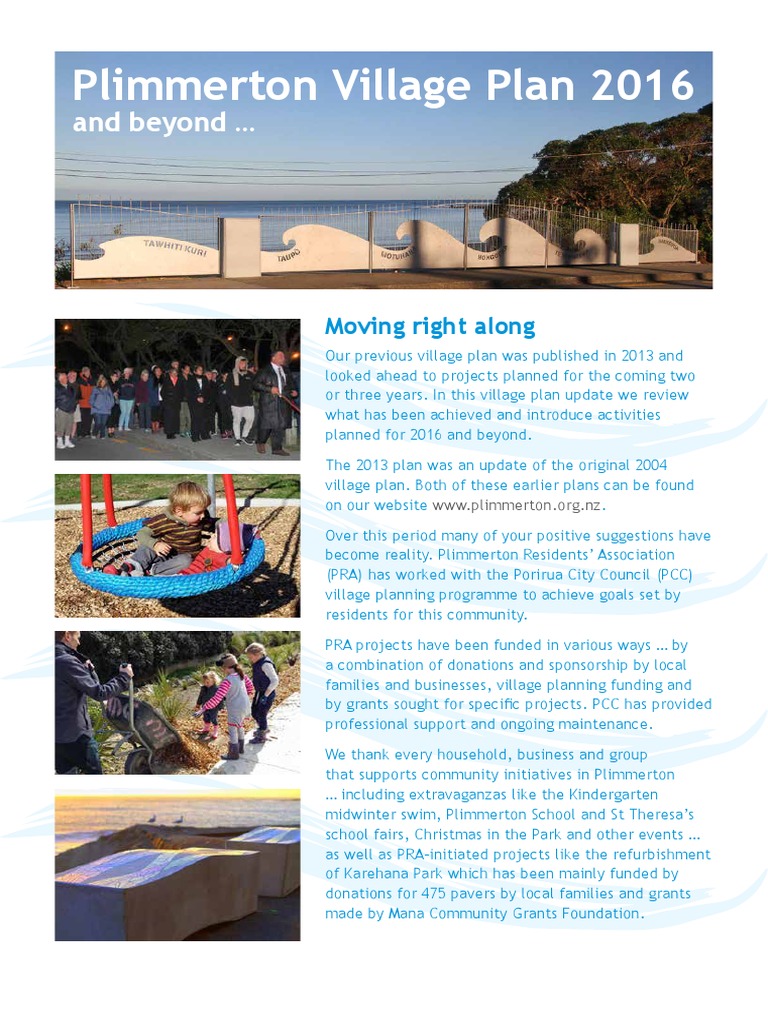 Pra Village Plan 2016 Final | PDF | Emergency Management | Traffic