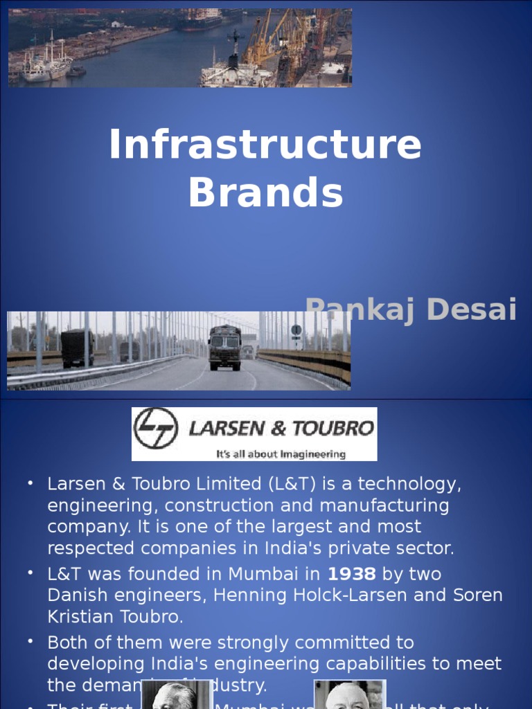 Profiles of Major Indian Infrastructure Companies: Larsen & Toubro ...