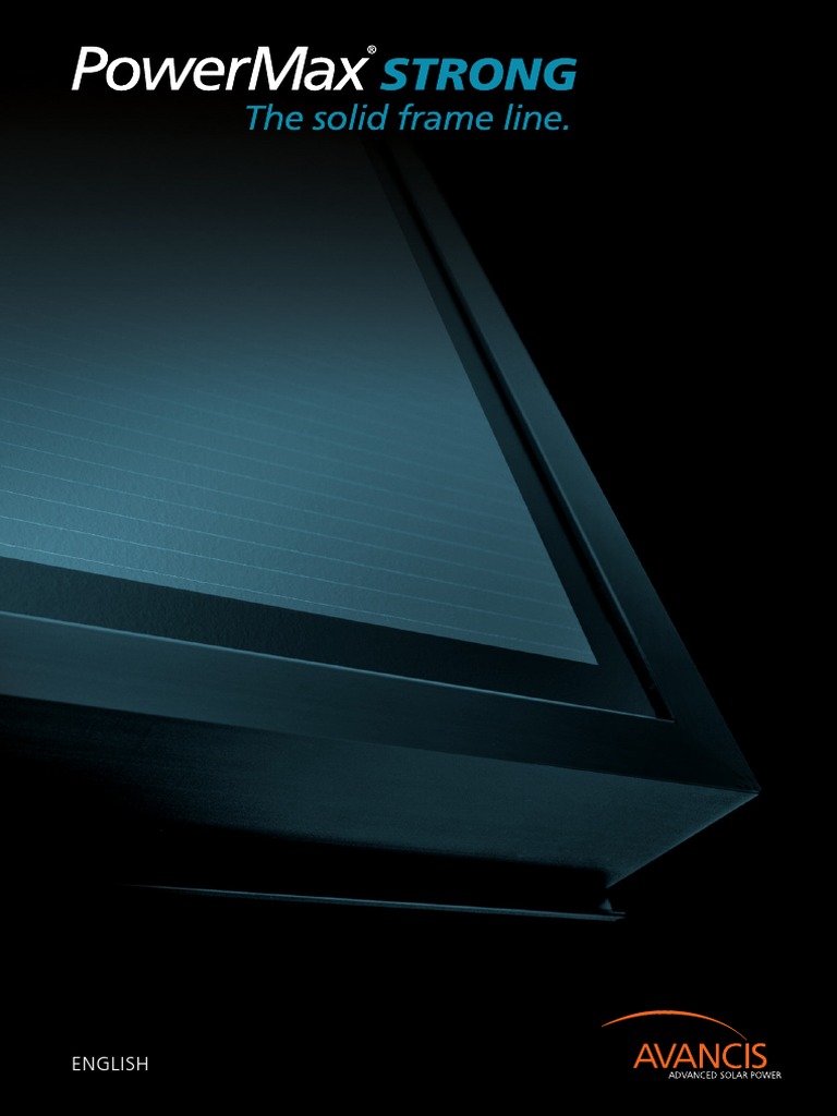 PowerMax Strong PDF | PDF | Electrical Connector | Solar Panel